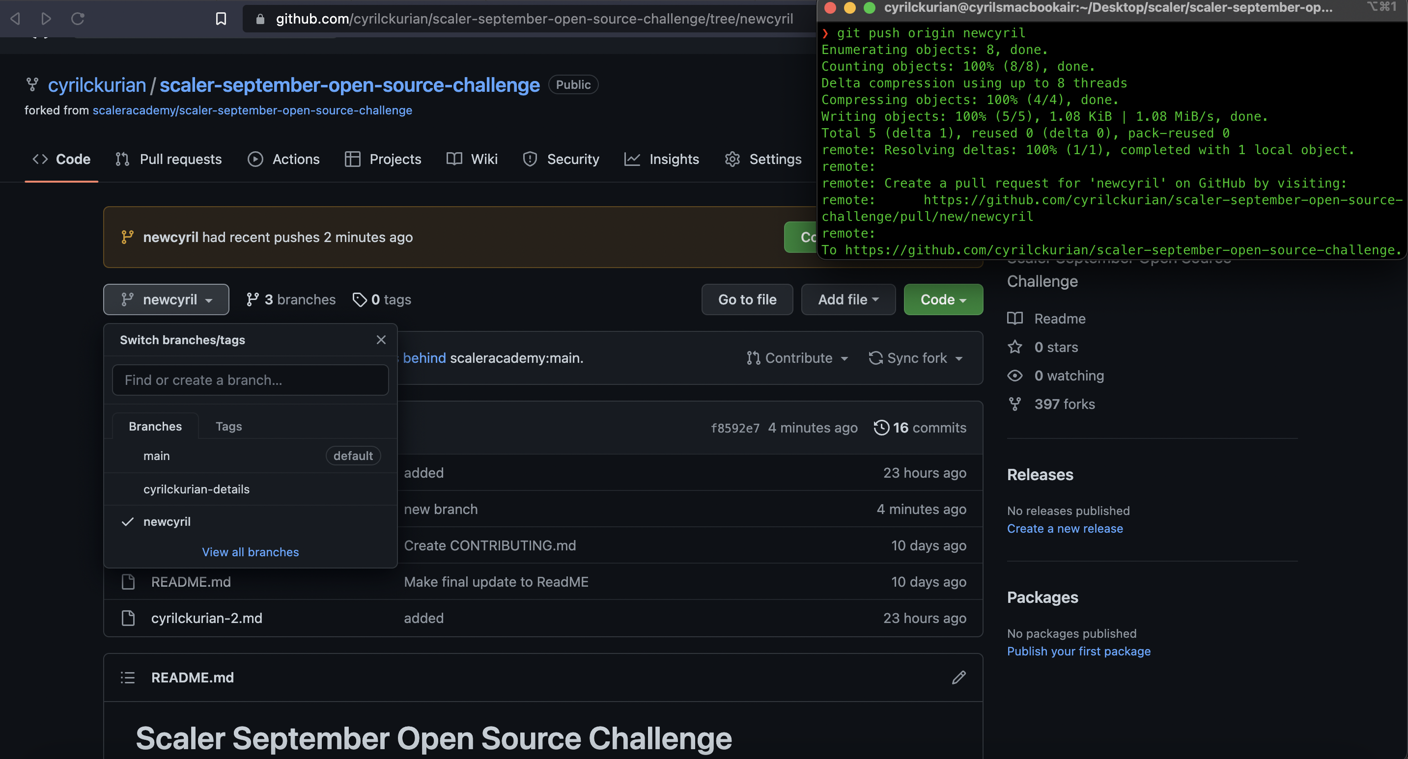 Cyril -Challenge1-30 · Issue #21 · scaleracademy/scaler-september-open-source-challenge-2022 ...