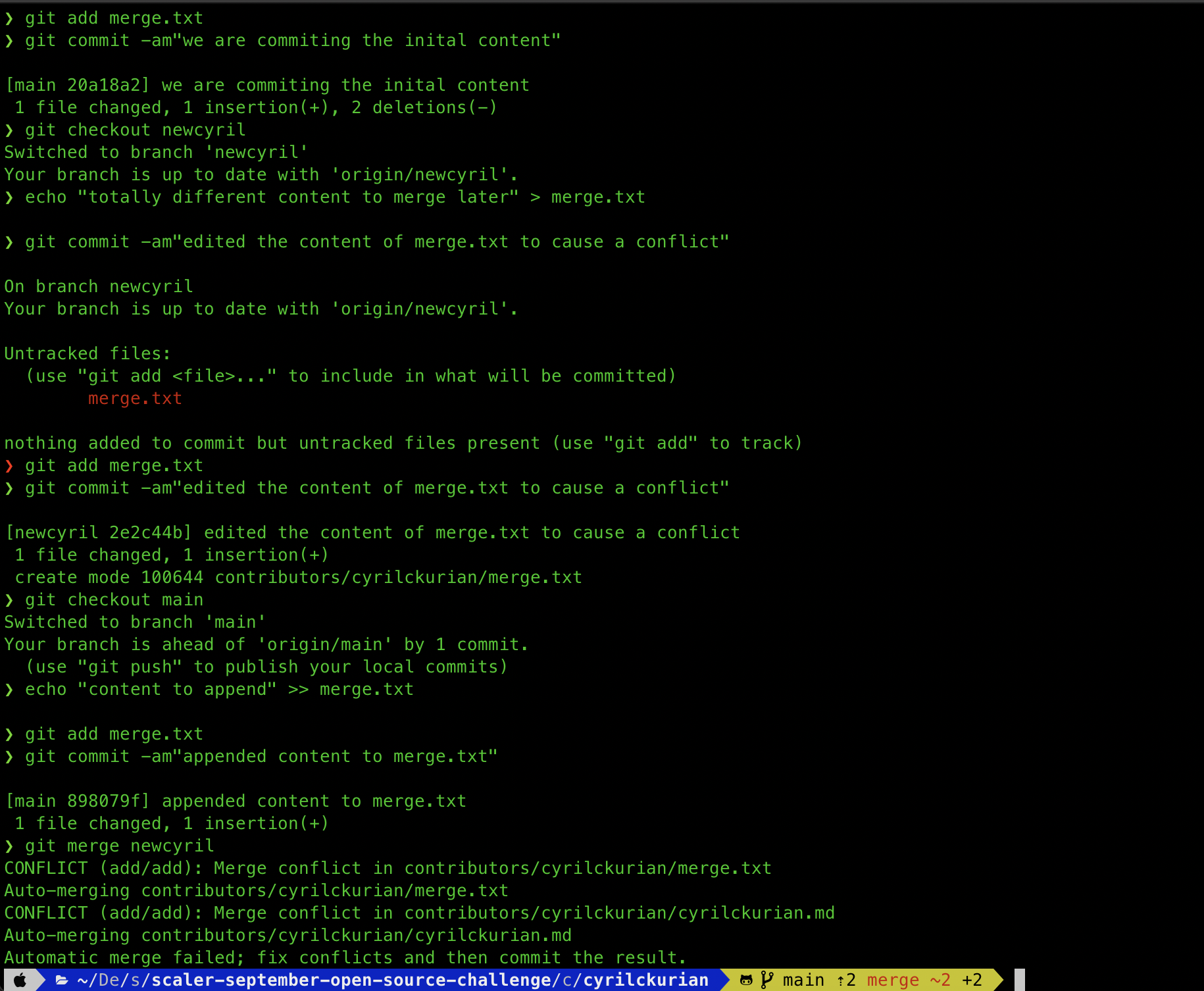 Cyril -Challenge1-30 · Issue #21 · scaleracademy/scaler-september-open-source-challenge-2022 ...