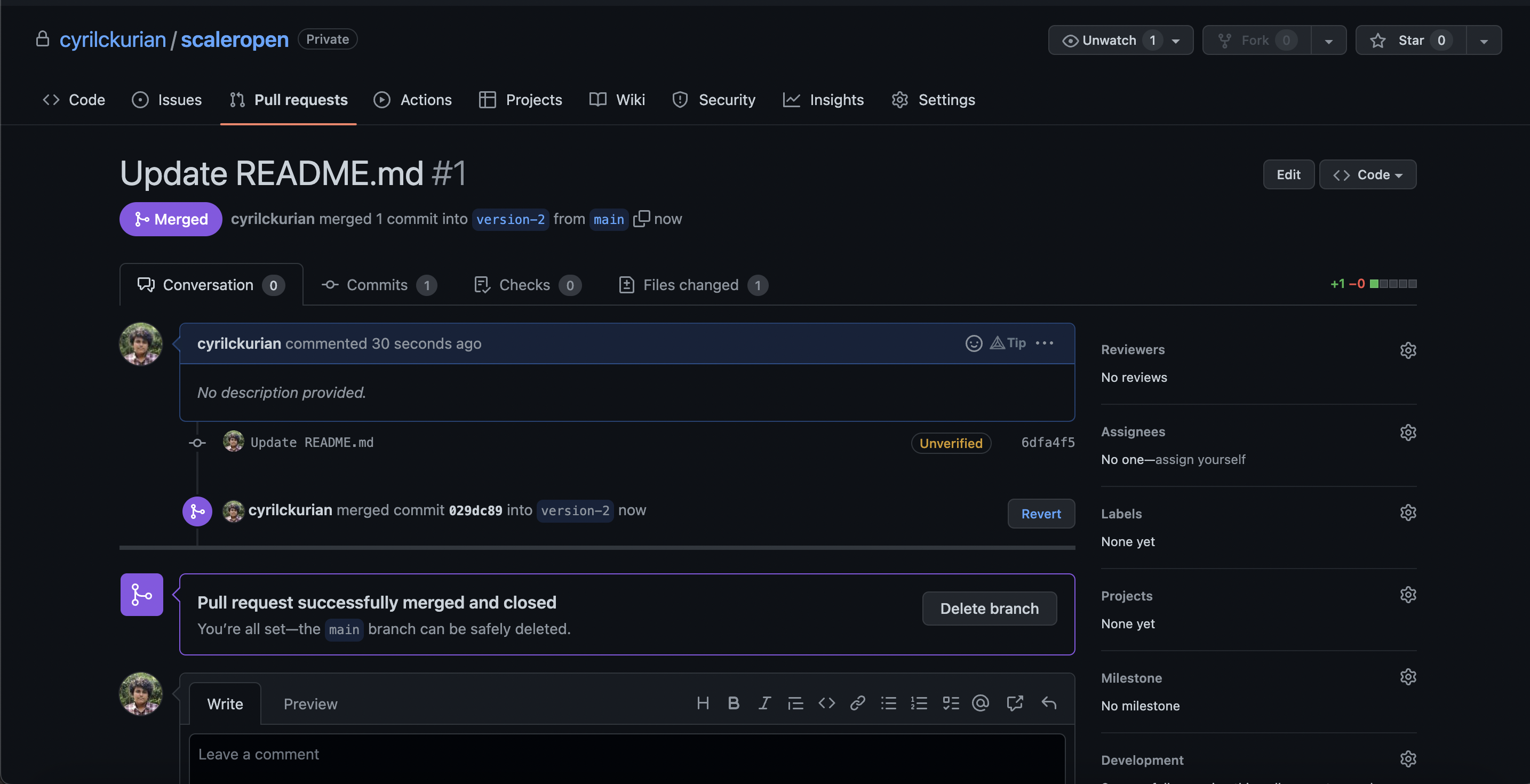 Cyril -Challenge1-30 · Issue #21 · scaleracademy/scaler-september-open-source-challenge-2022 ...
