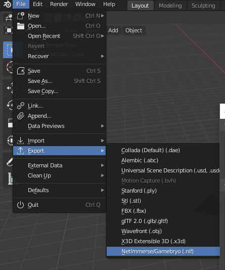 cant import export catherine classic .nif files · Issue #421 · niftools/blender_niftools_addon ...