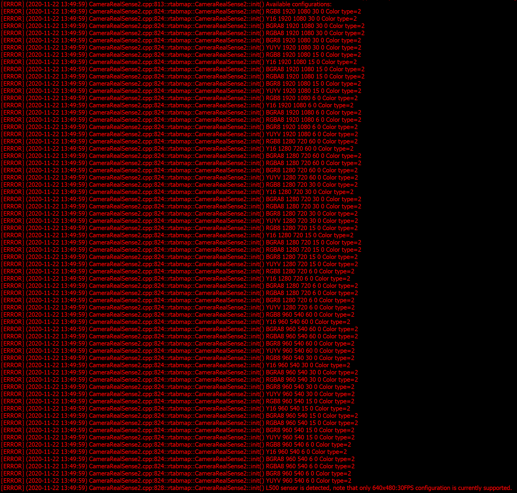 L515 support · Issue #574 · introlab/rtabmap · GitHub