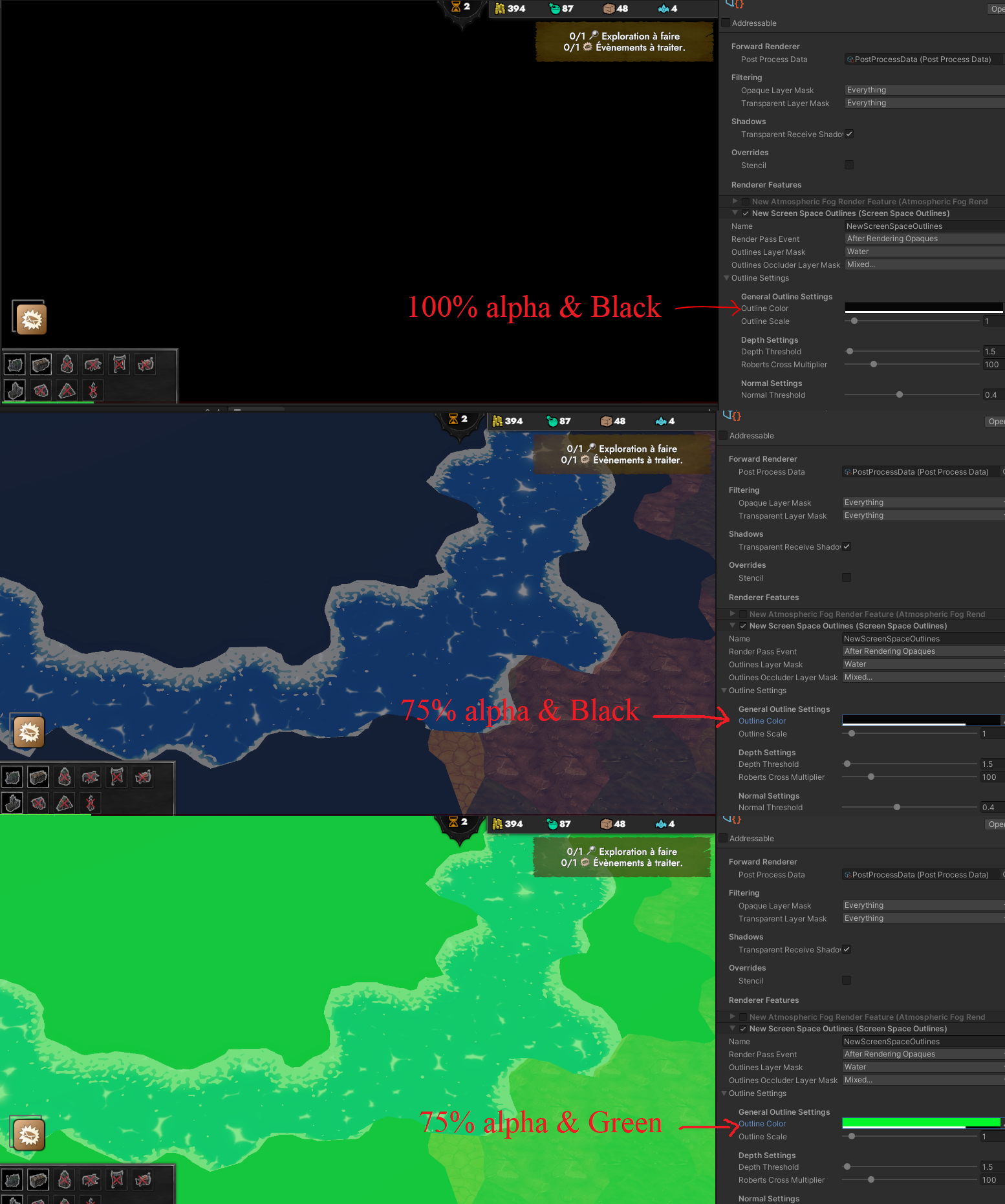 How to avoid Outlines Effect on "Render Texture" ? · Issue #7 · Robinseibold/Unity-URP-Outlines ...