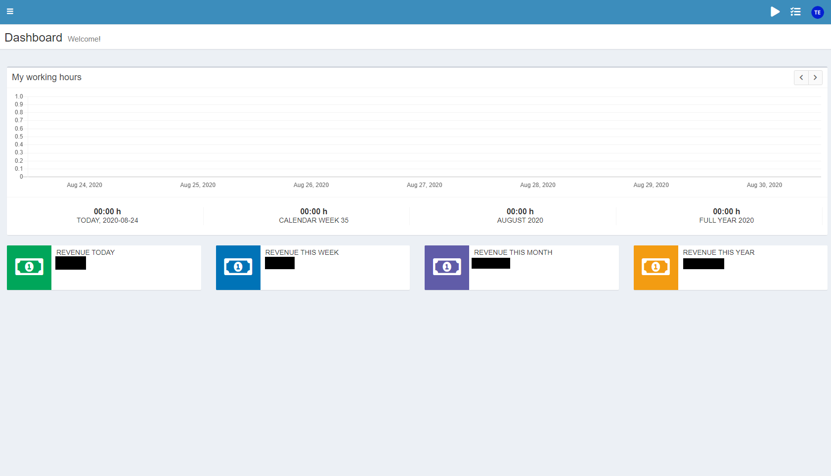 Users with view_rate_own_timesheet can view all users revenue in dashboard · Issue #1913 · kimai ...