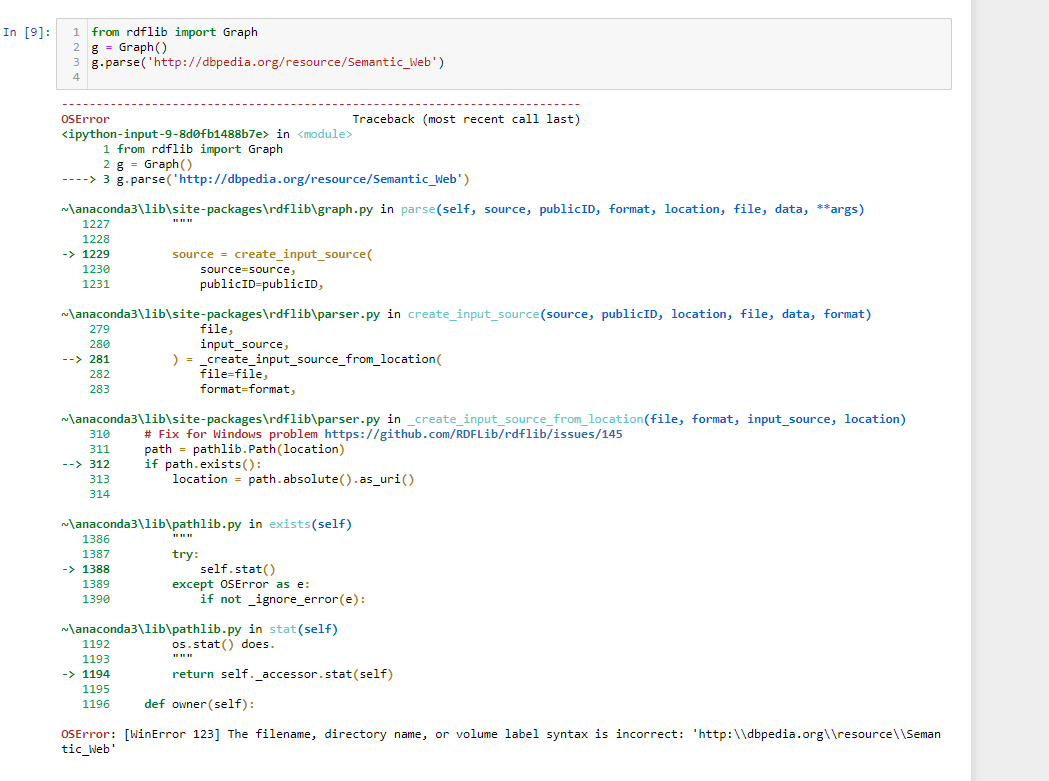 new version does not parse URL in windows · Issue #1430 · RDFLib/rdflib · GitHub