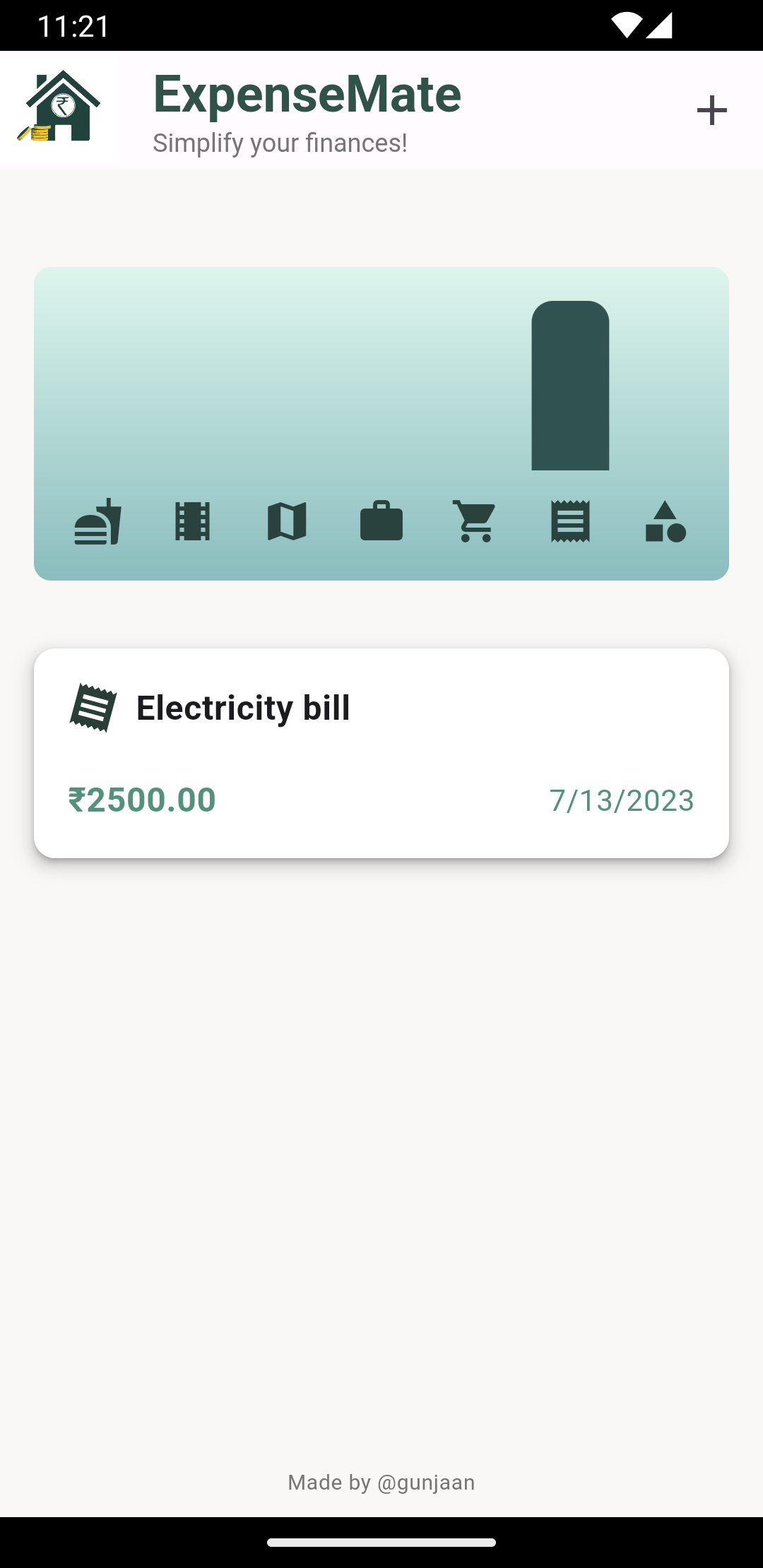 GitHub - Gunjaan/ExpenseMate: ExpenseMate is a Flutter application that ...