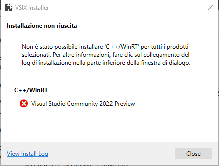 Cycle detected in dependency graph when installing 2.0.210930.14 VSIX · Issue #1047 · microsoft ...