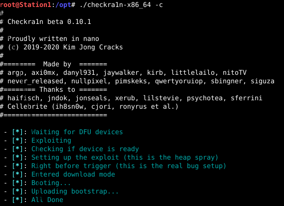 Bug or packages versions ?!! · Issue #1672 · checkra1n/BugTracker · GitHub