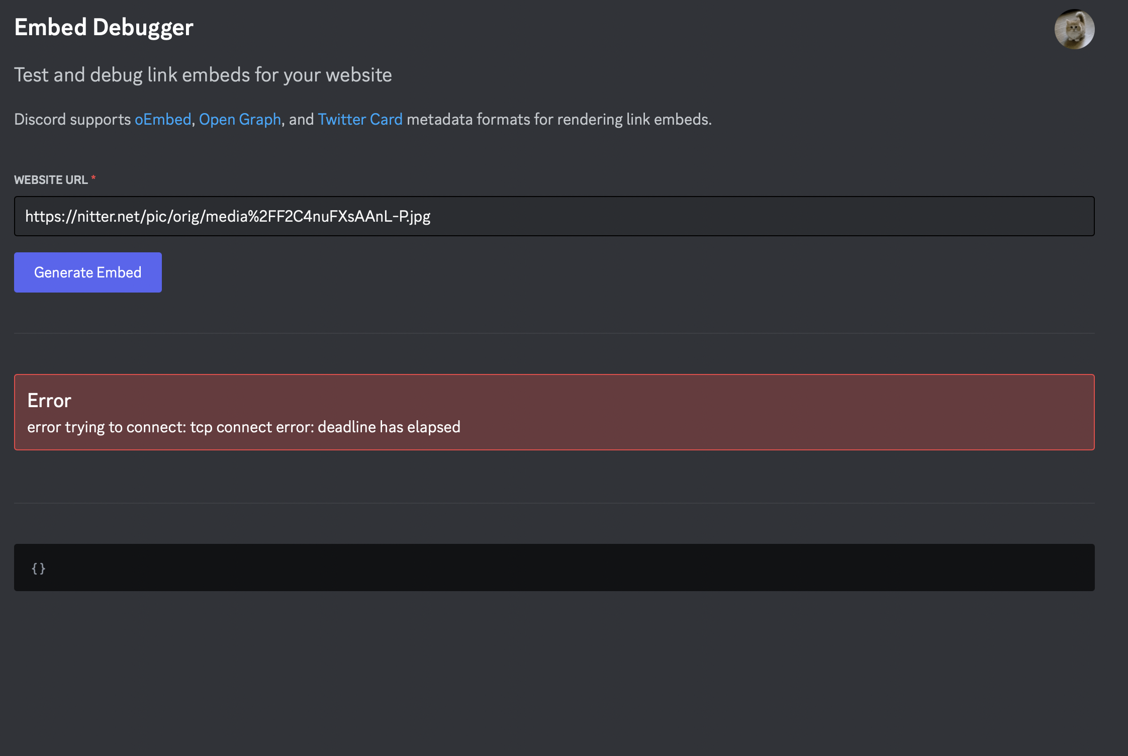 Nitter.net images not embedding on Discord · Issue #804 · zedeus/nitter · GitHub