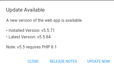 Version reporting wrong · Issue #8344 · invoiceninja/invoiceninja · GitHub