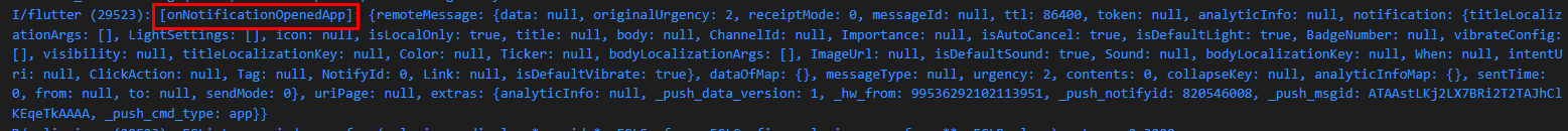 Onnotificationopenedapp Callback Issue · Issue 177 · Hms Core Hms Flutter Plugin · Github