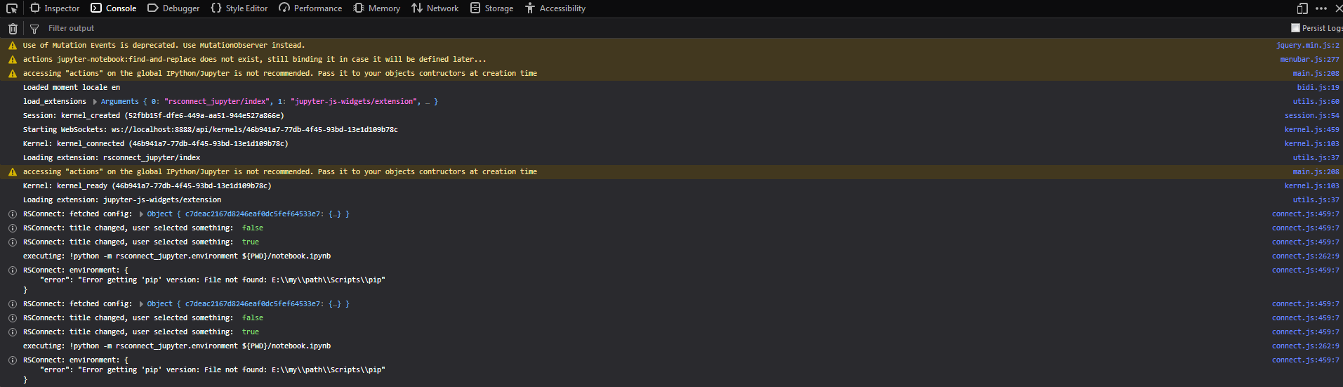 Deploy of notebook with source code fails · Issue #154 · rstudio ...
