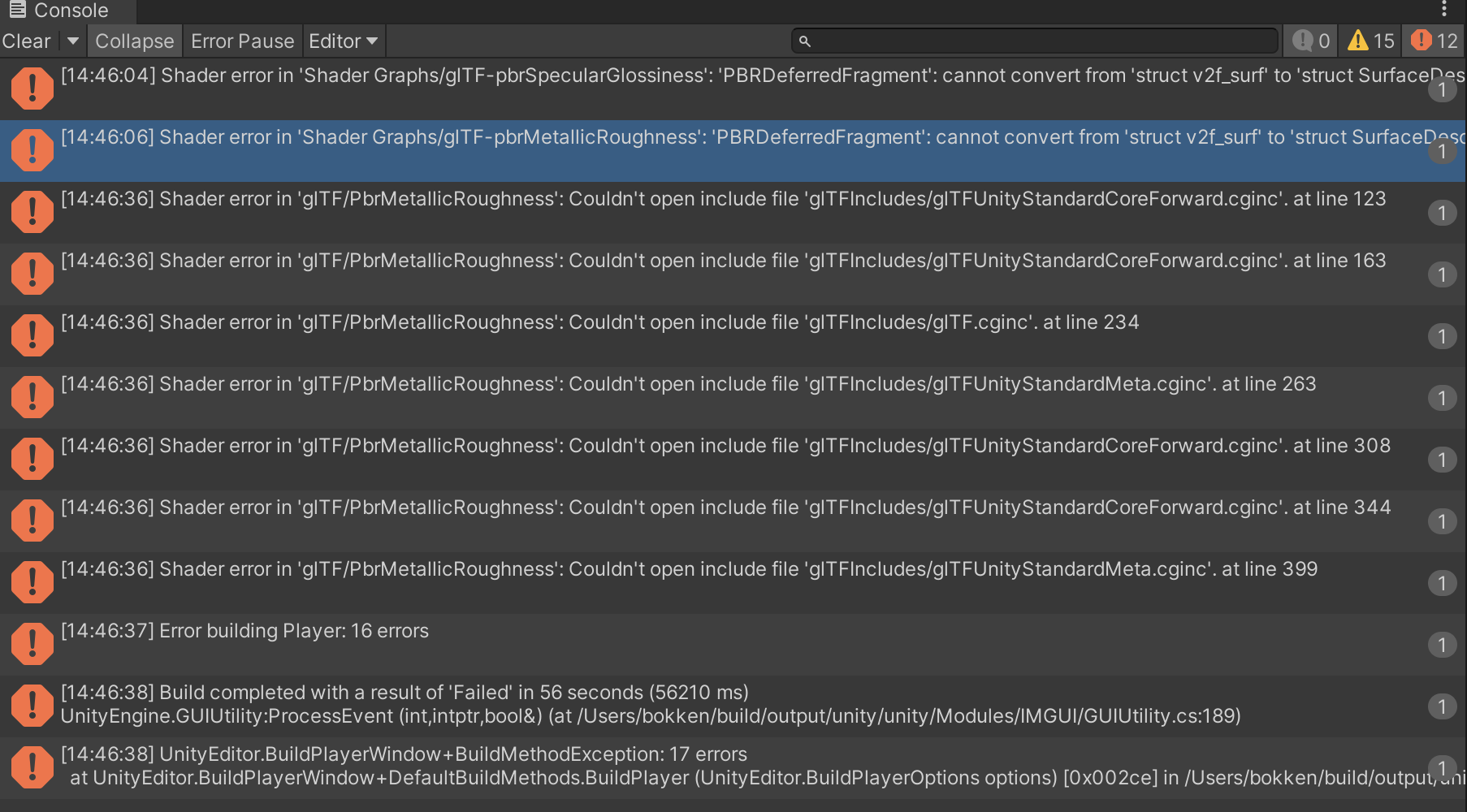 Shader compile errors for build · Issue #566 · atteneder/glTFast · GitHub
