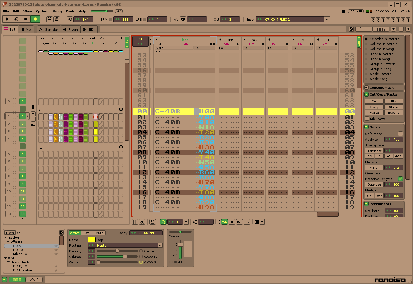 GitHub - prot-audio/renoise-themes: Impulse Tracker color themes for Renoise