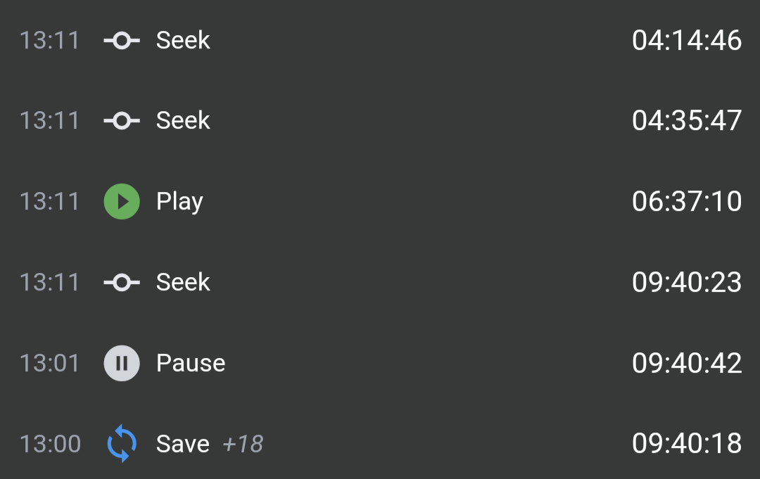 Resuming playback sometimes jumps to wrong time · Issue #578 · advplyr/audiobookshelf-app · GitHub