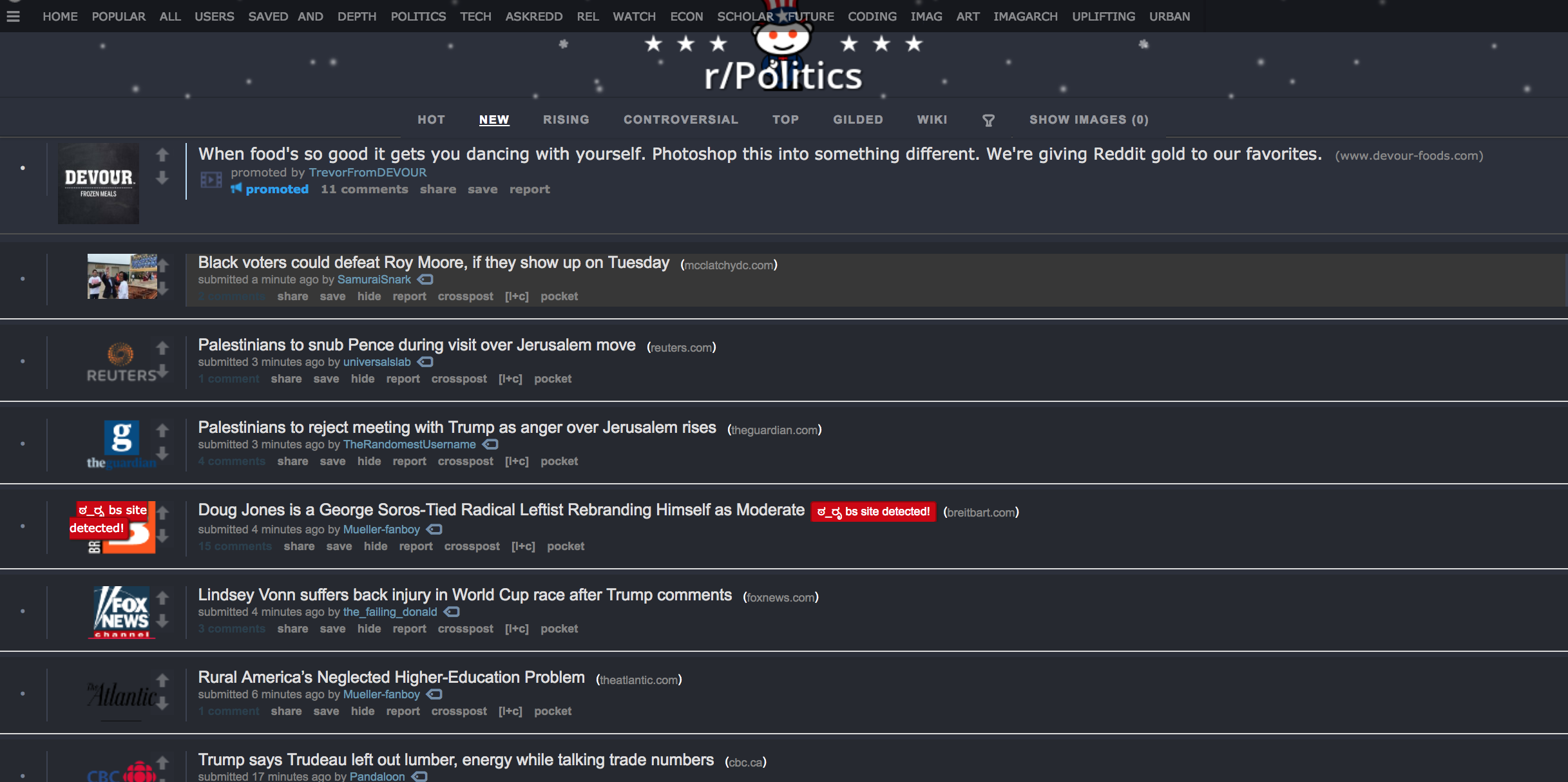 GitHub - lishiyo/bs-detector: Chrome extension that highlights links ...