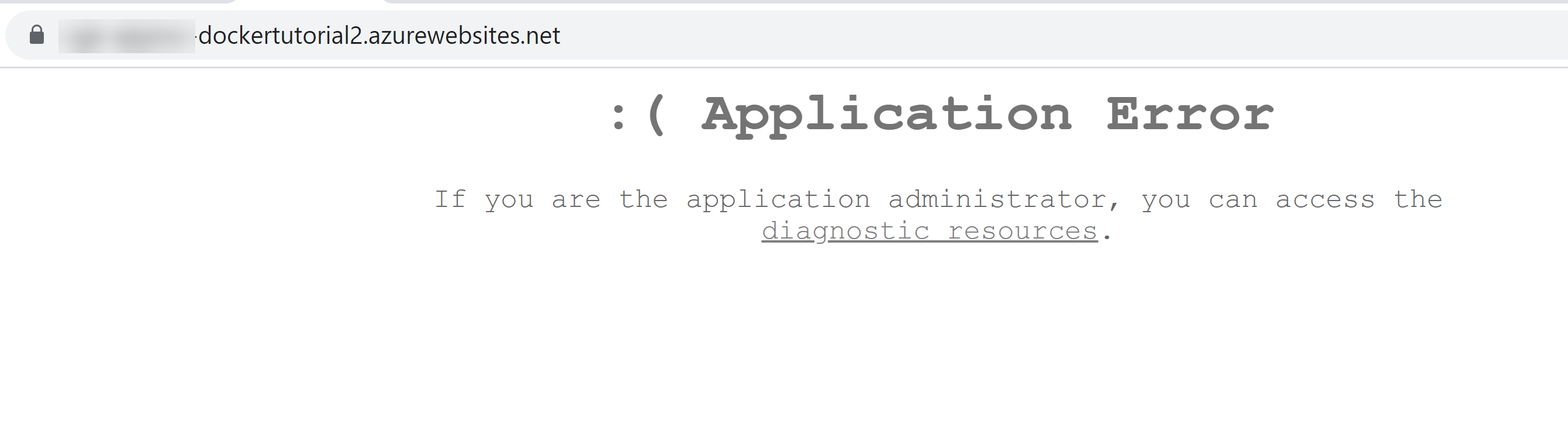 :( Application Error - after az webapp create --multicontainer-config-type compose · Issue ...