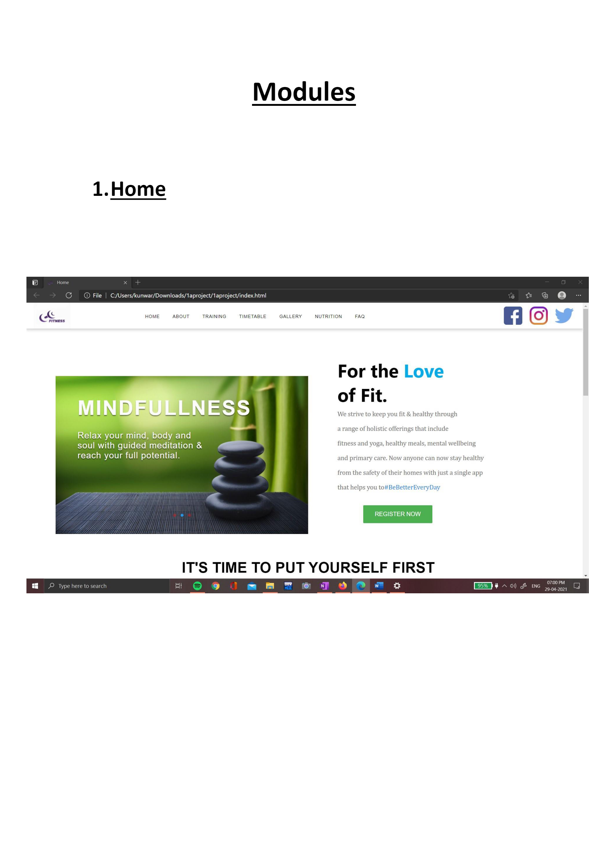 GitHub - vizualaid/websiteProject.github.io: The project is based on “fitness club” here we can ...