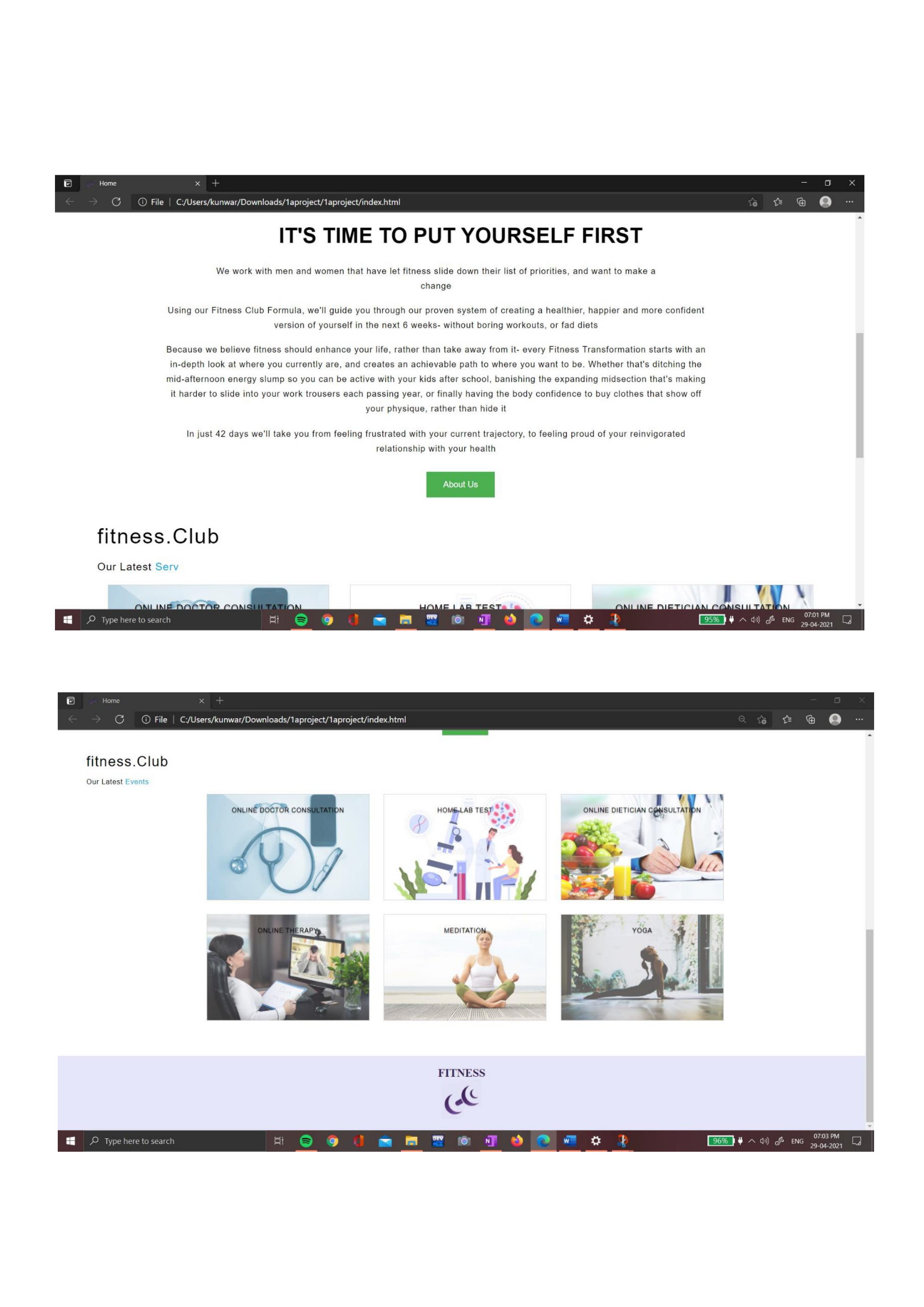 GitHub - vizualaid/websiteProject.github.io: The project is based on “fitness club” here we can ...
