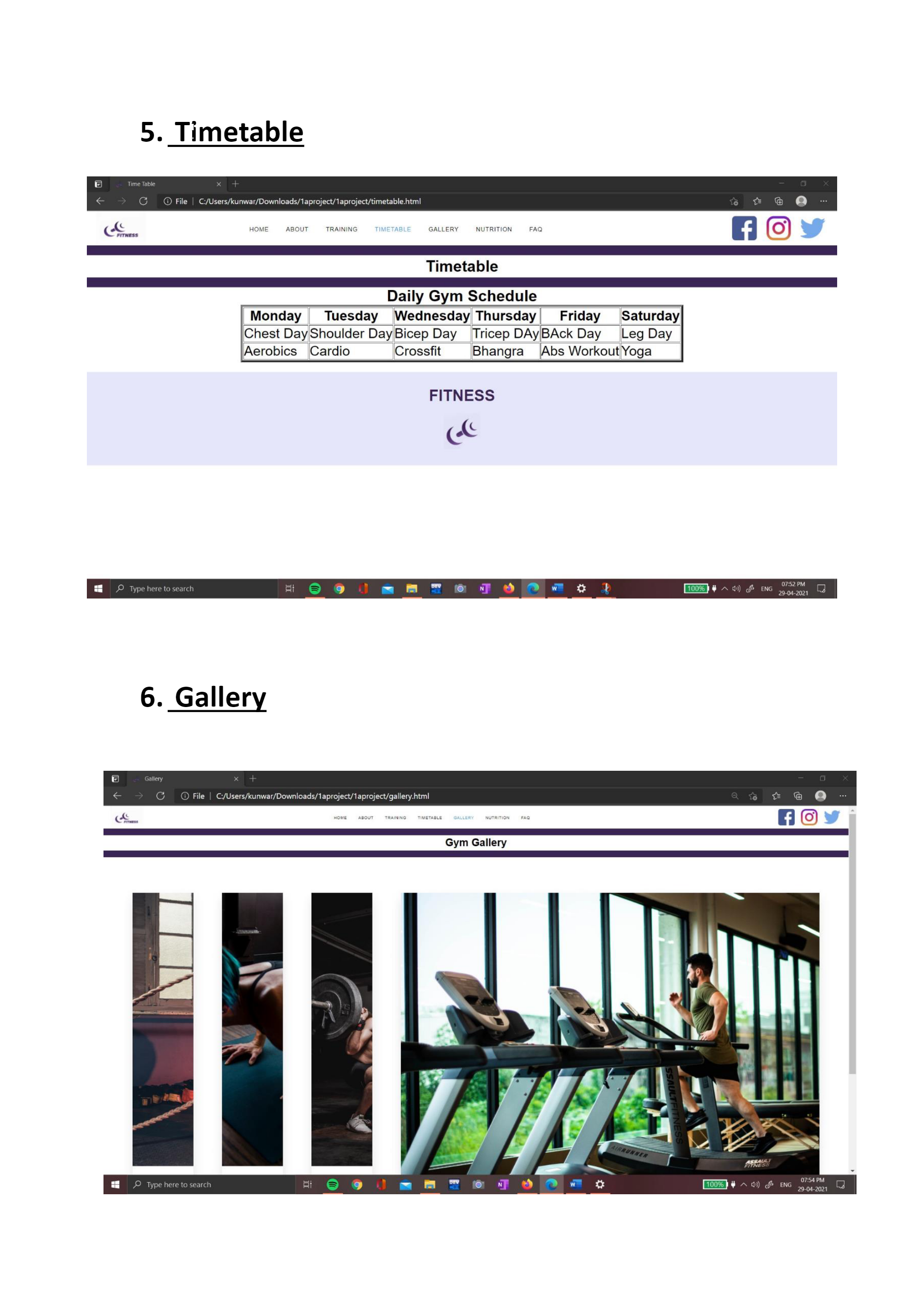 GitHub - vizualaid/websiteProject.github.io: The project is based on “fitness club” here we can ...
