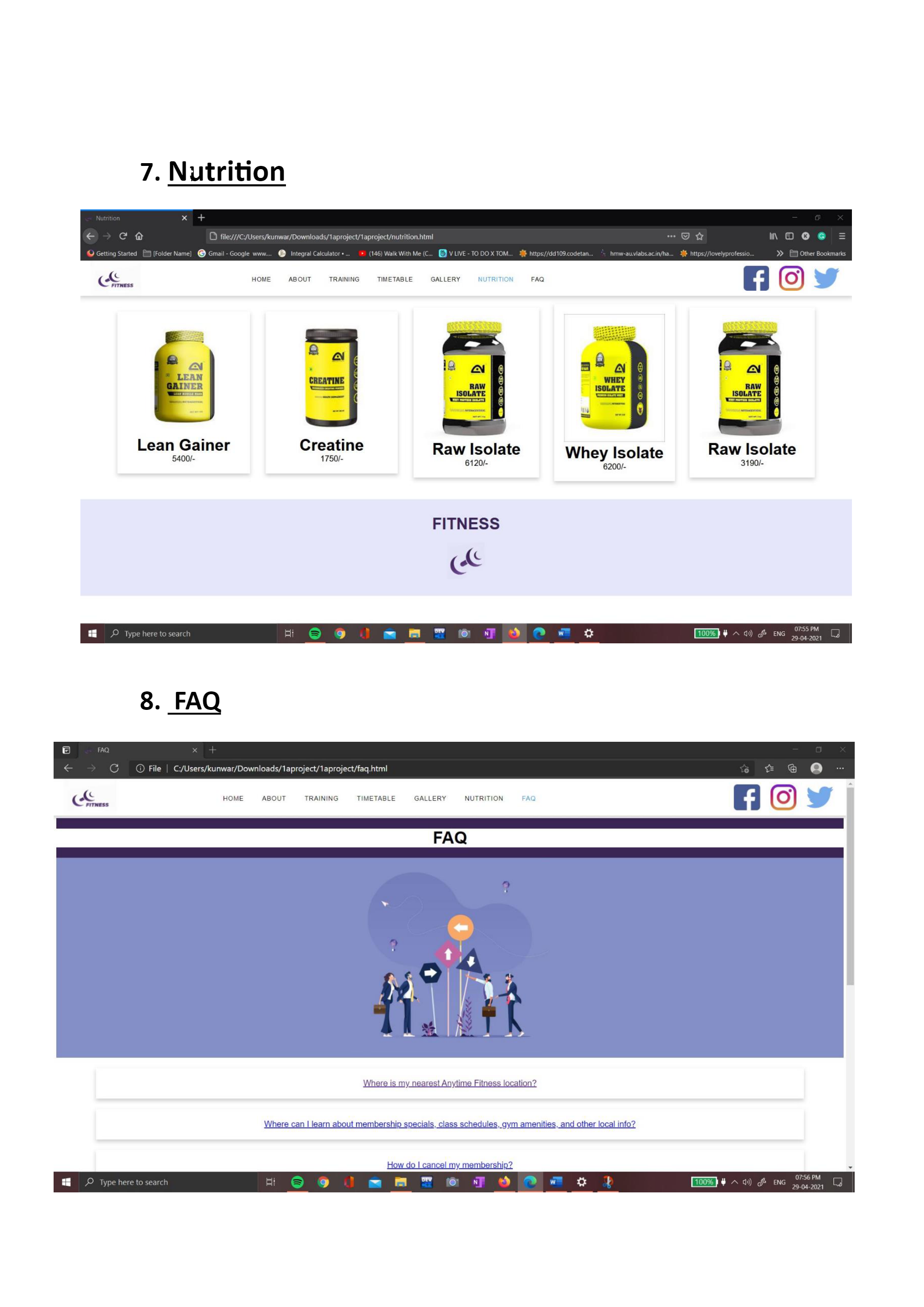 GitHub - vizualaid/websiteProject.github.io: The project is based on “fitness club” here we can ...