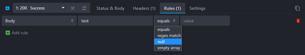 Add, in "Rules" configuration, a way for testing against empty arrays ...