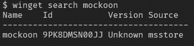 Add Mockoon to Winget · Issue #747 · mockoon/mockoon · GitHub