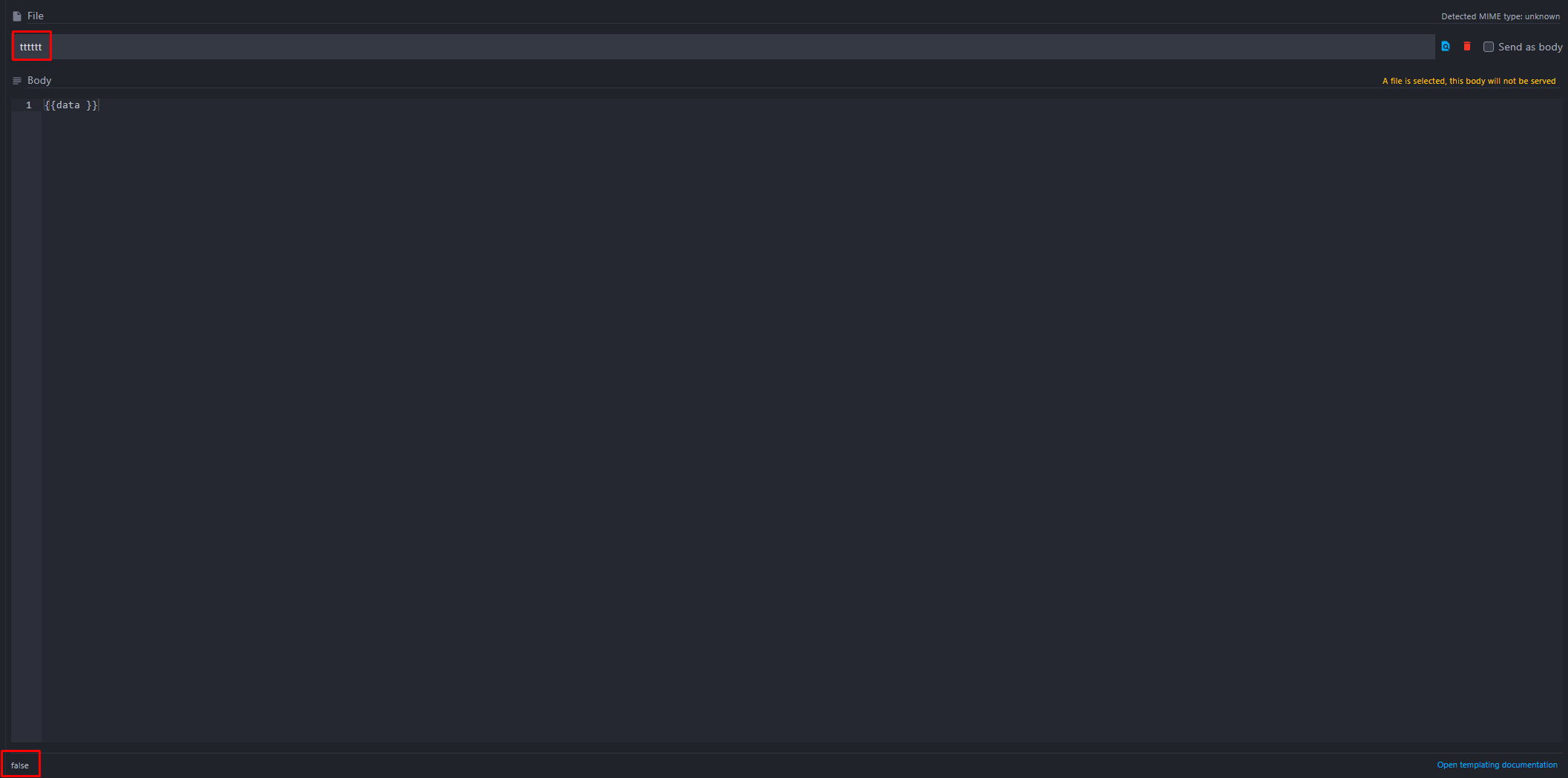 Effective content type shows "false" when a file path with no mime type is provided · Issue #785 ...