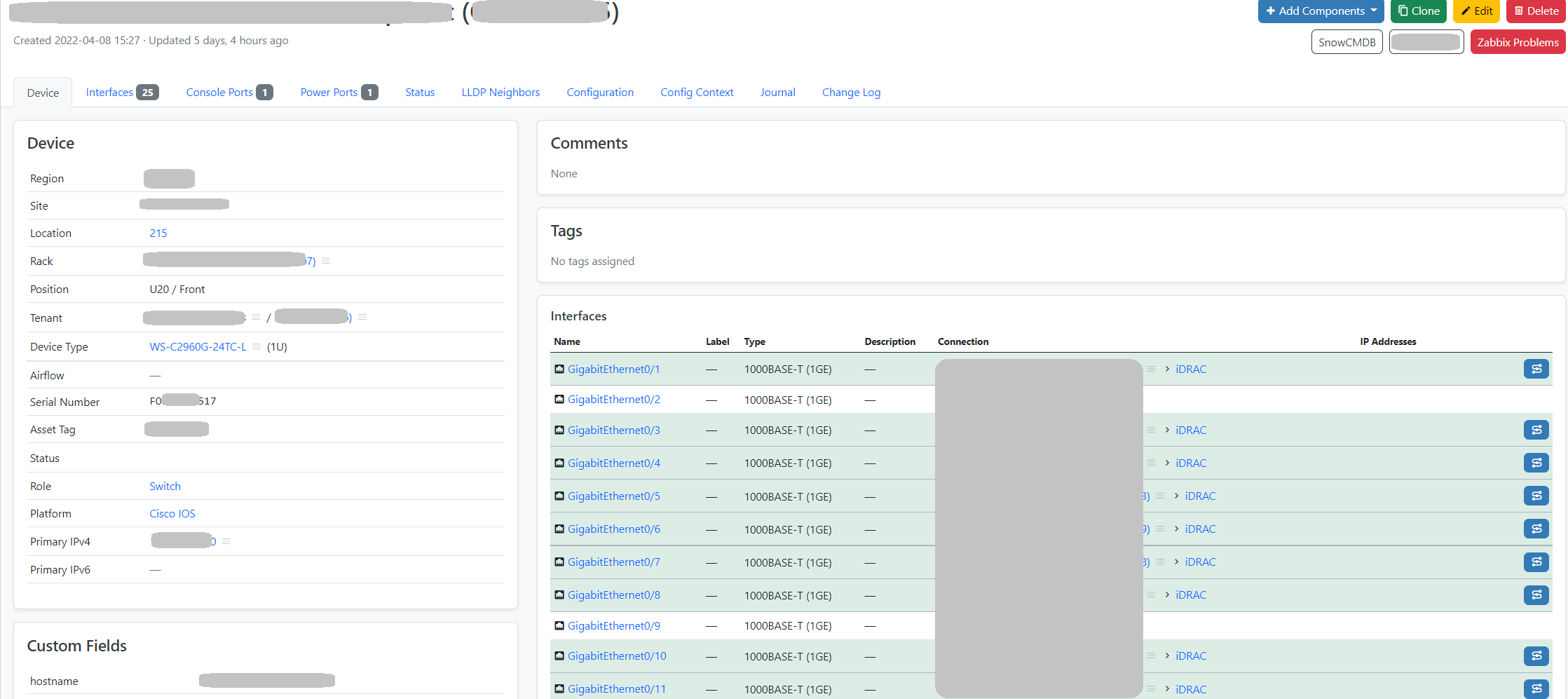 Move Actionscolumn Extra Buttons Rendering First · Issue 9387 · Netbox Community Netbox · Github