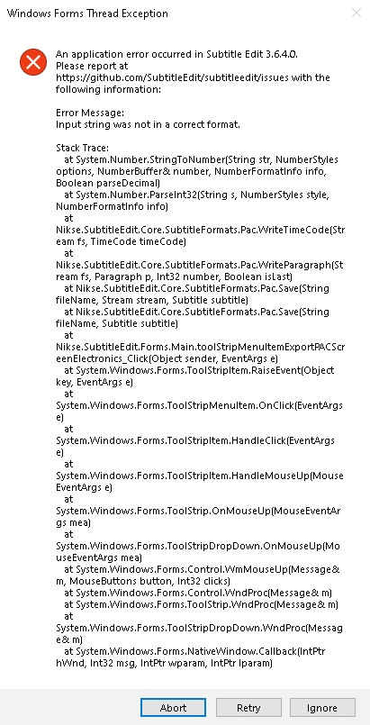 Big5 Traditional Chinese Encoding Error when saving Screen Electronic PAC format · Issue #4982 ...