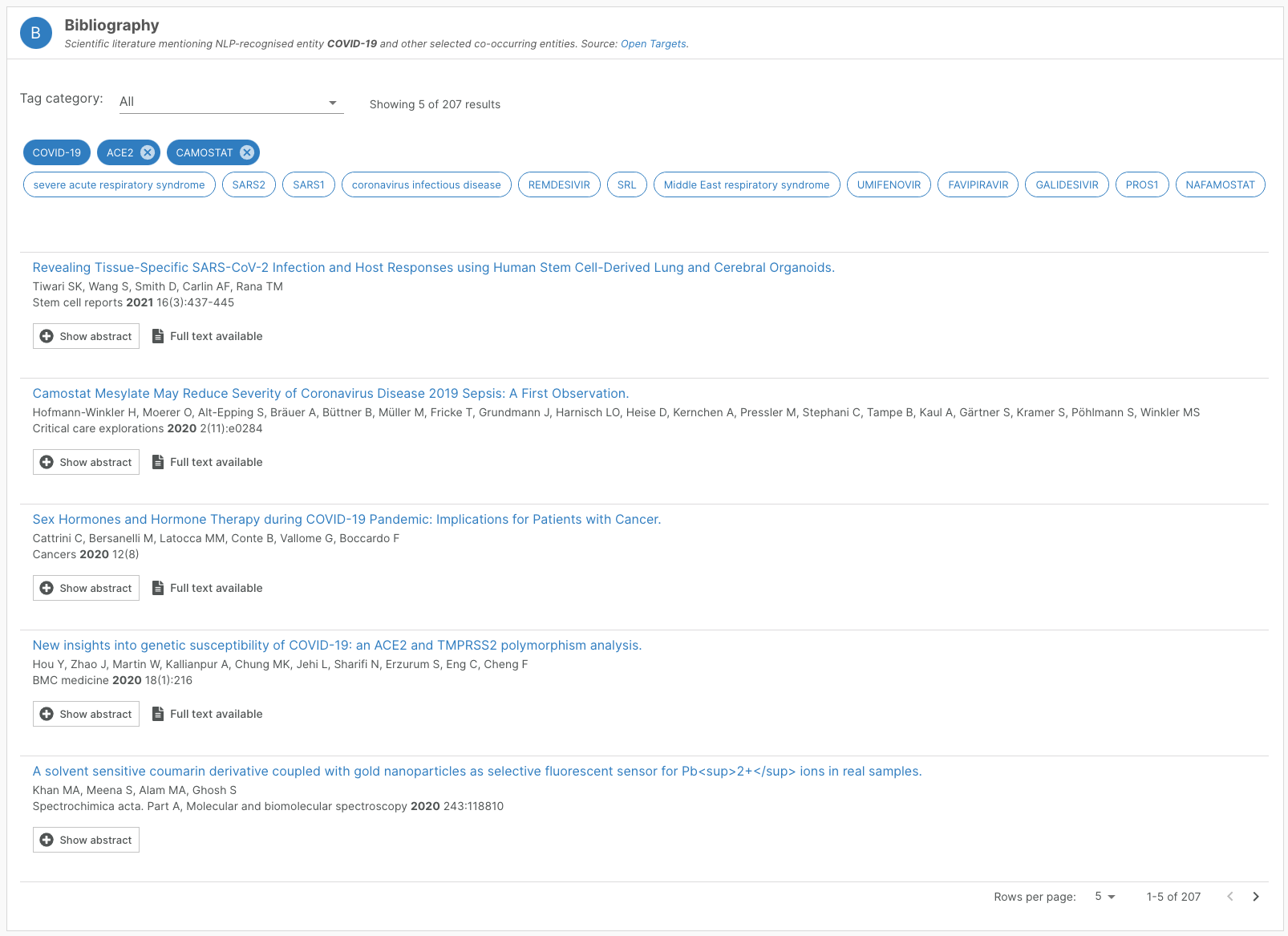 Bibliography widget crashing on certain query · Issue #1540 · opentargets/issues · GitHub