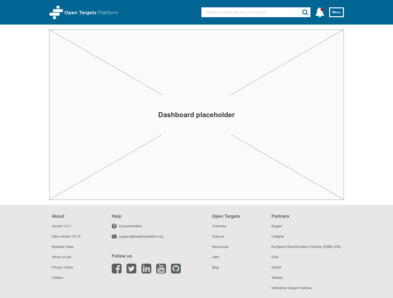 Target profile page rewrite: Dashboard responsive design · Issue #366 · opentargets/issues · GitHub