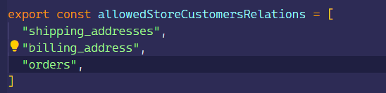 Endpoint /store/customers/me is not expanding relations · Issue #5091 · medusajs/medusa · GitHub
