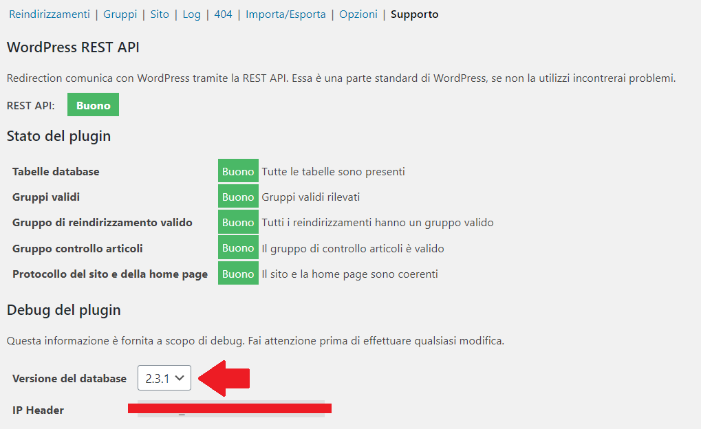 Update Database version problem and PHP warning · Issue #3311 · johngodley/redirection · GitHub
