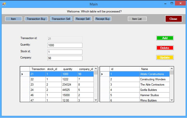 GitHub - MelisaGulsan/InventoryTrackingDatabaseSystem: Database System