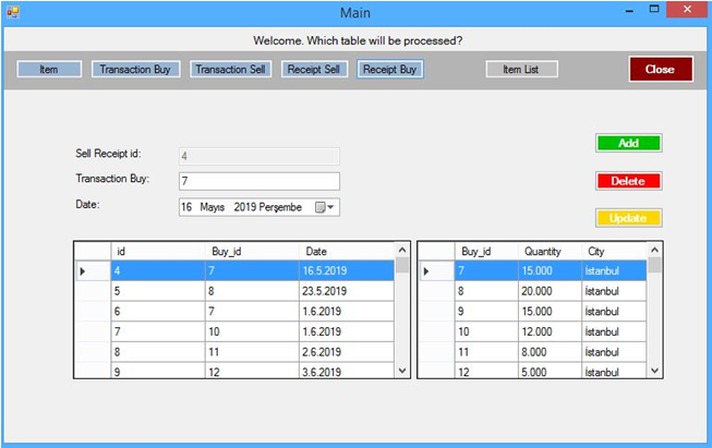 GitHub - MelisaGulsan/InventoryTrackingDatabaseSystem: Database System