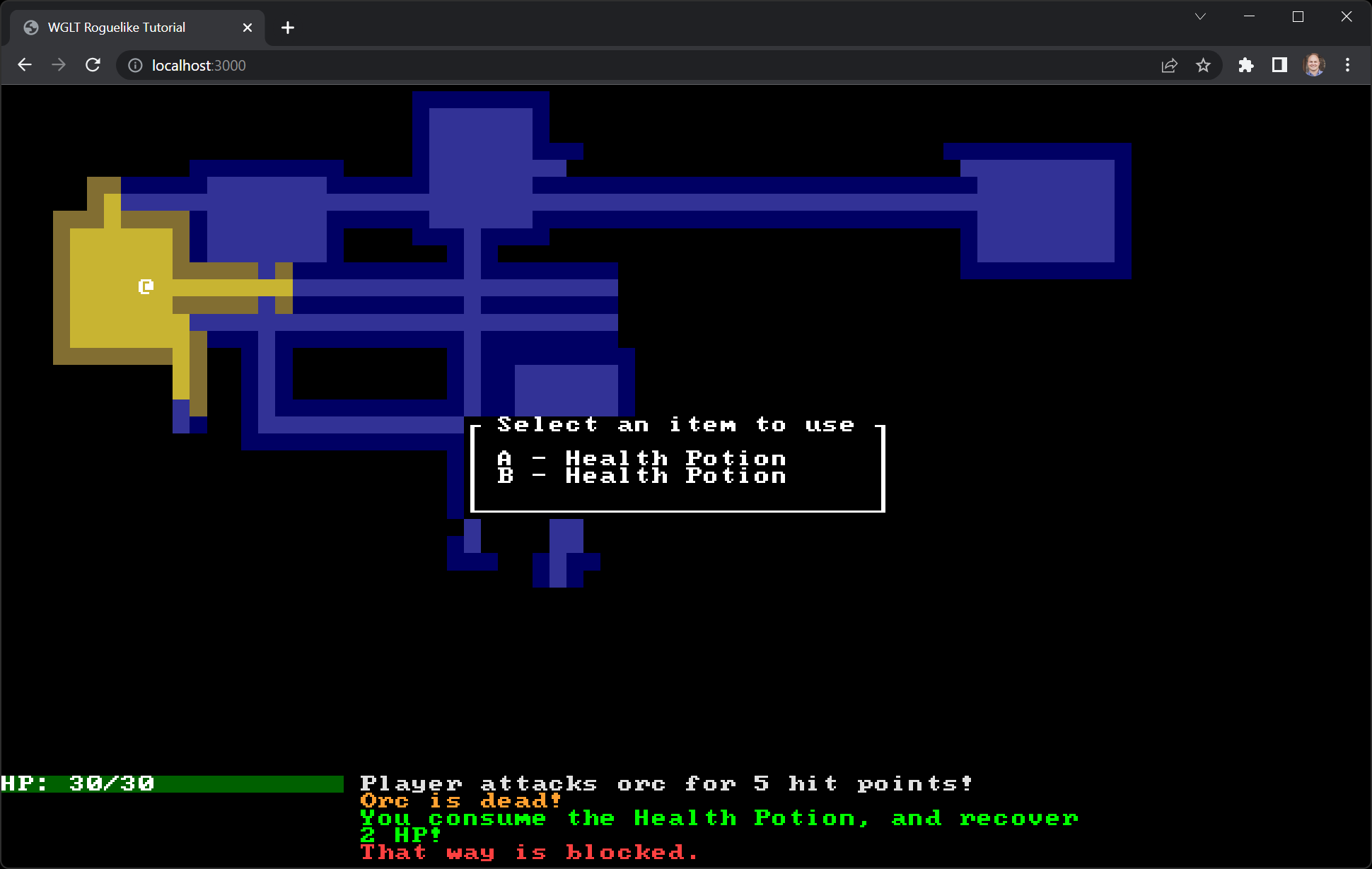 GitHub - codyebberson/wglt-roguelike-tutorial