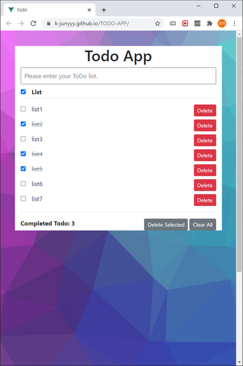 Github K Junyyy Todo App