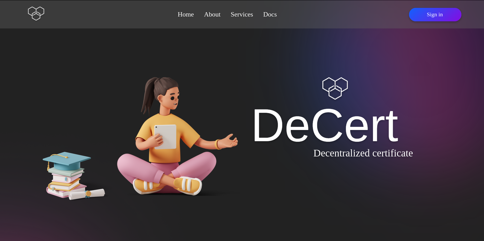 GitHub - DeCert-dev/web