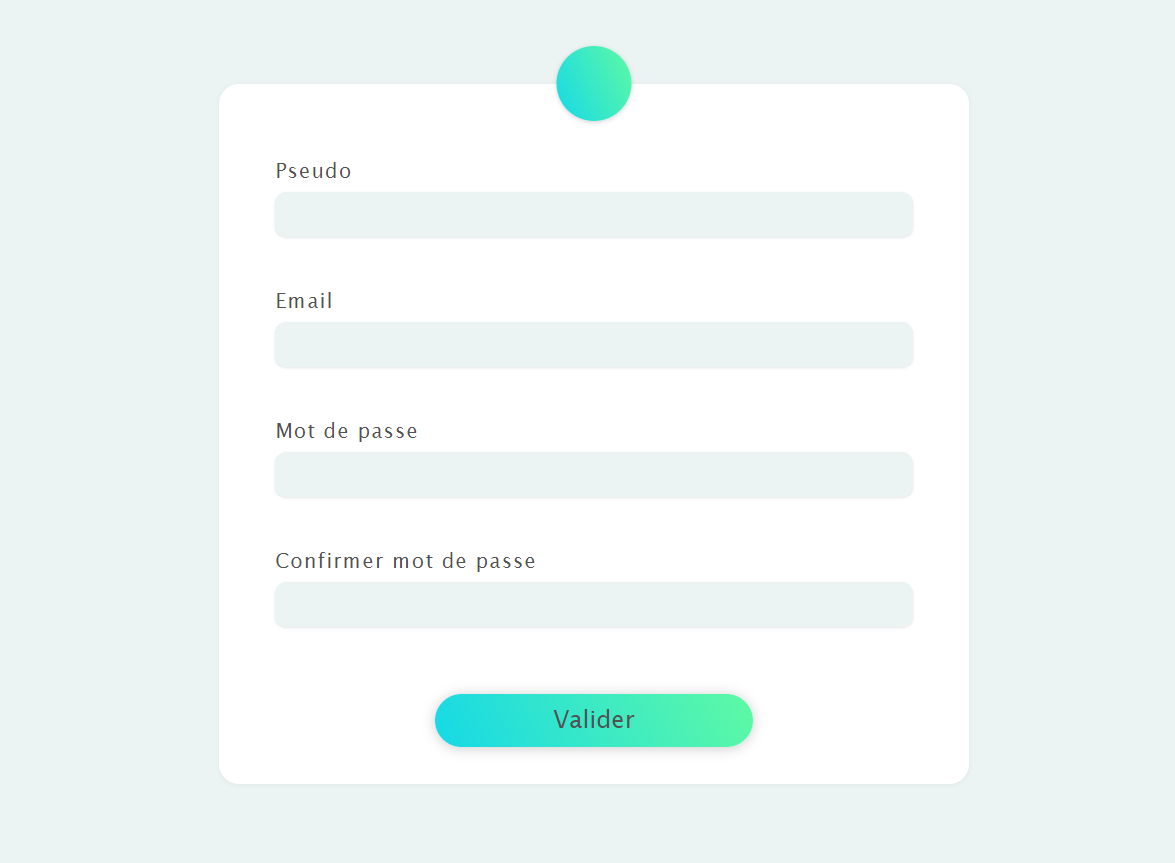 GitHub - MaryamVerdon/form-checker: Formulaire d'inscription en ...