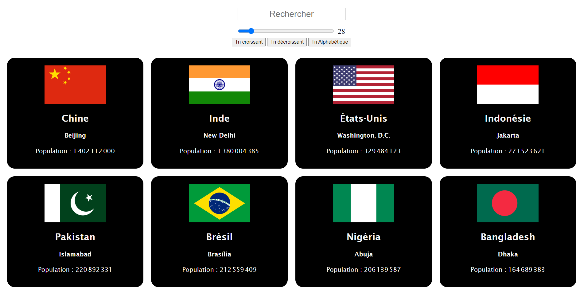 GitHub - MaryamVerdon/country-app: Liste de pays et tris (API & JavaScript)