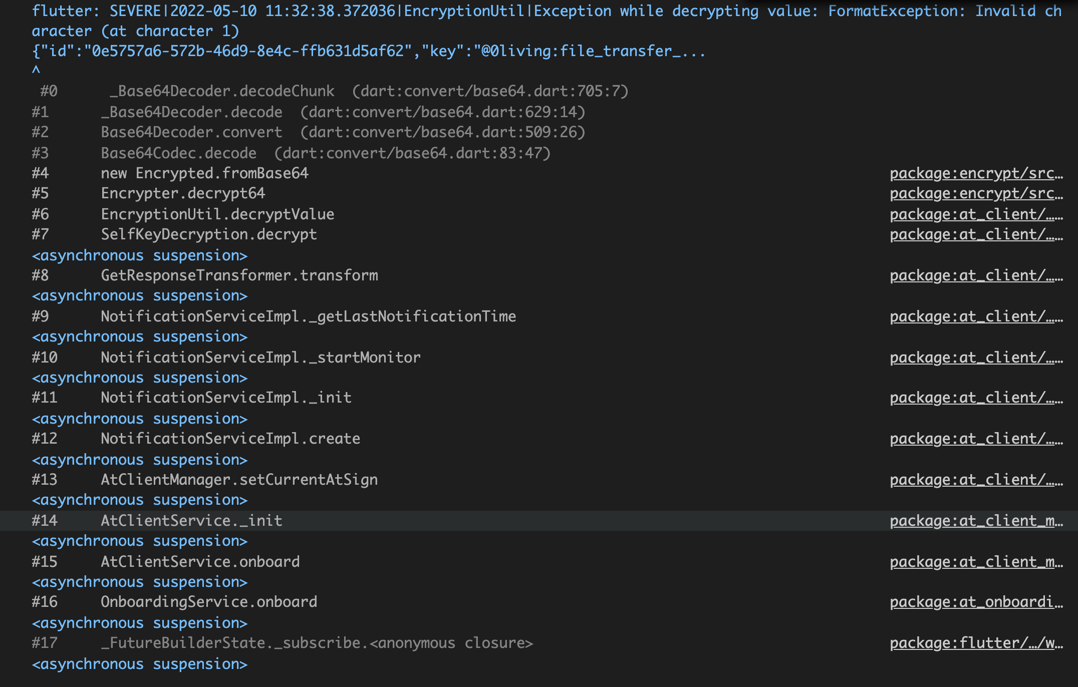 _getLastNotificationTime throws FormatException · Issue #508 · atsign-foundation/at_client_sdk ...