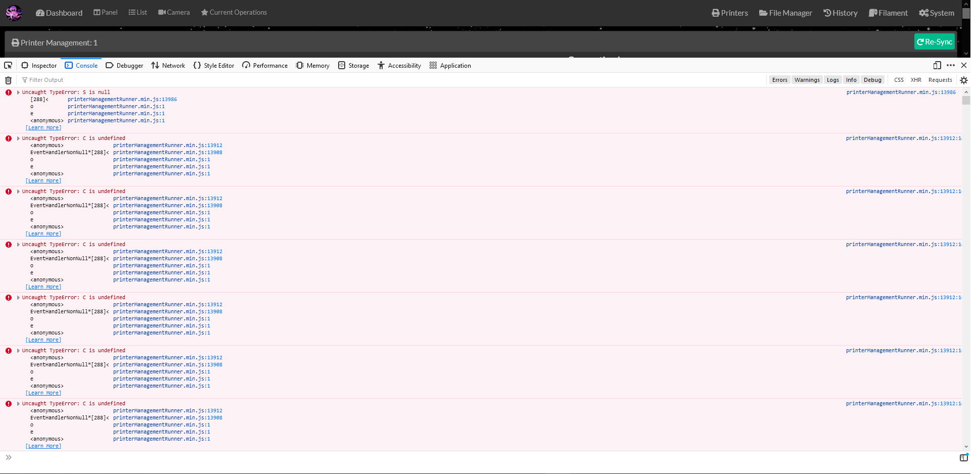 [BUG] Printer Edit/Add buttons gone · Issue #187 · OctoFarm/OctoFarm · GitHub