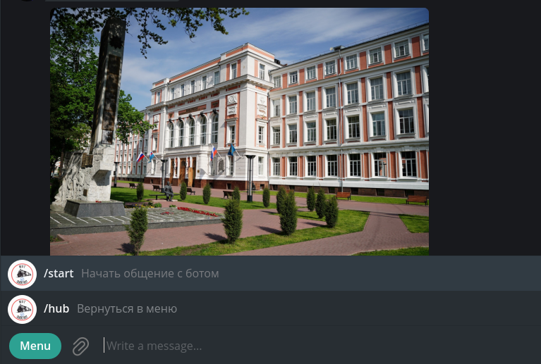 menu with commands · Issue #11 · elysian-projects/miit-guide-bot · GitHub