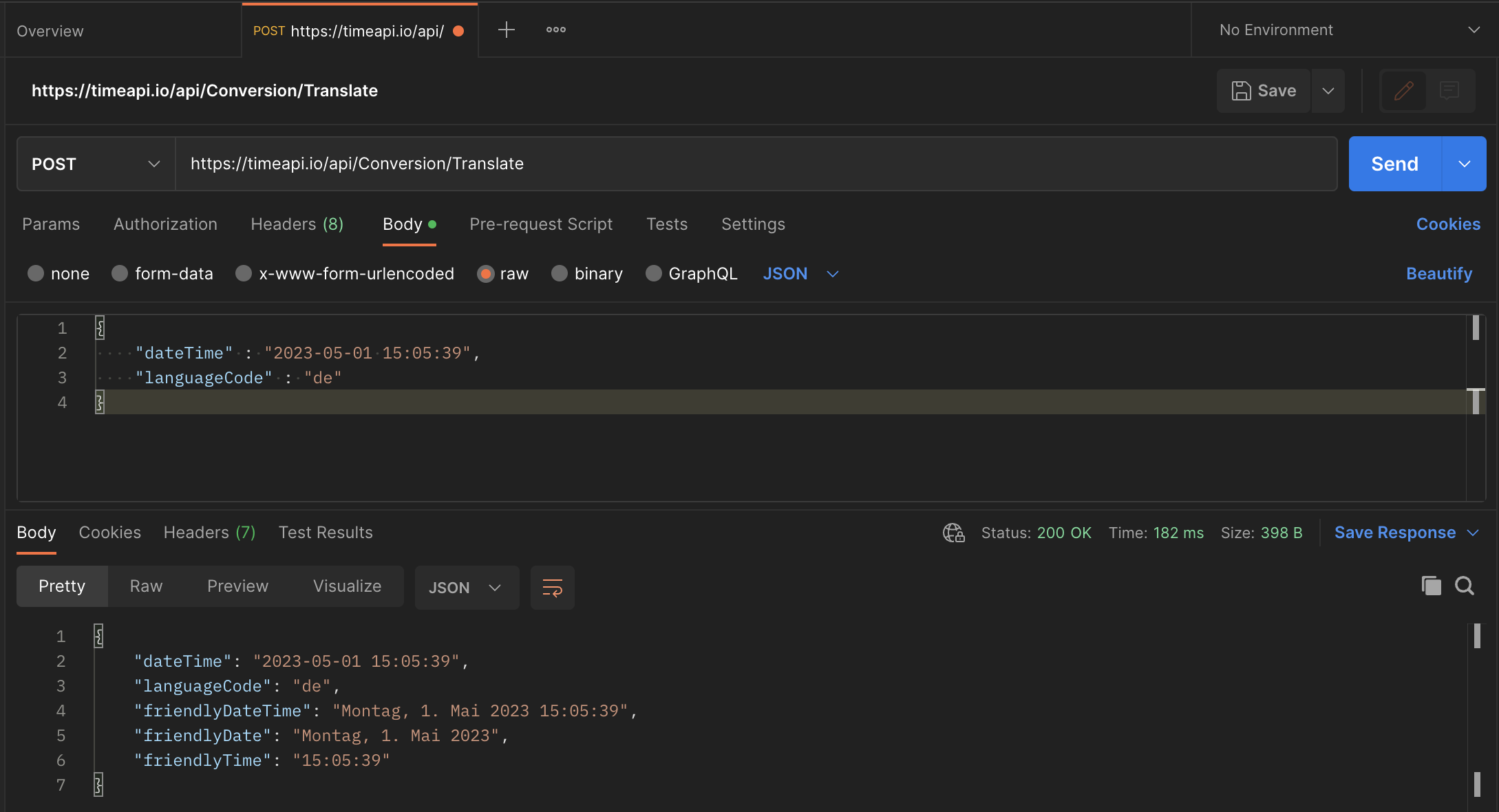 Requesting API supporting the GET and POST methods to show world time · Issue #157 · bounswe ...