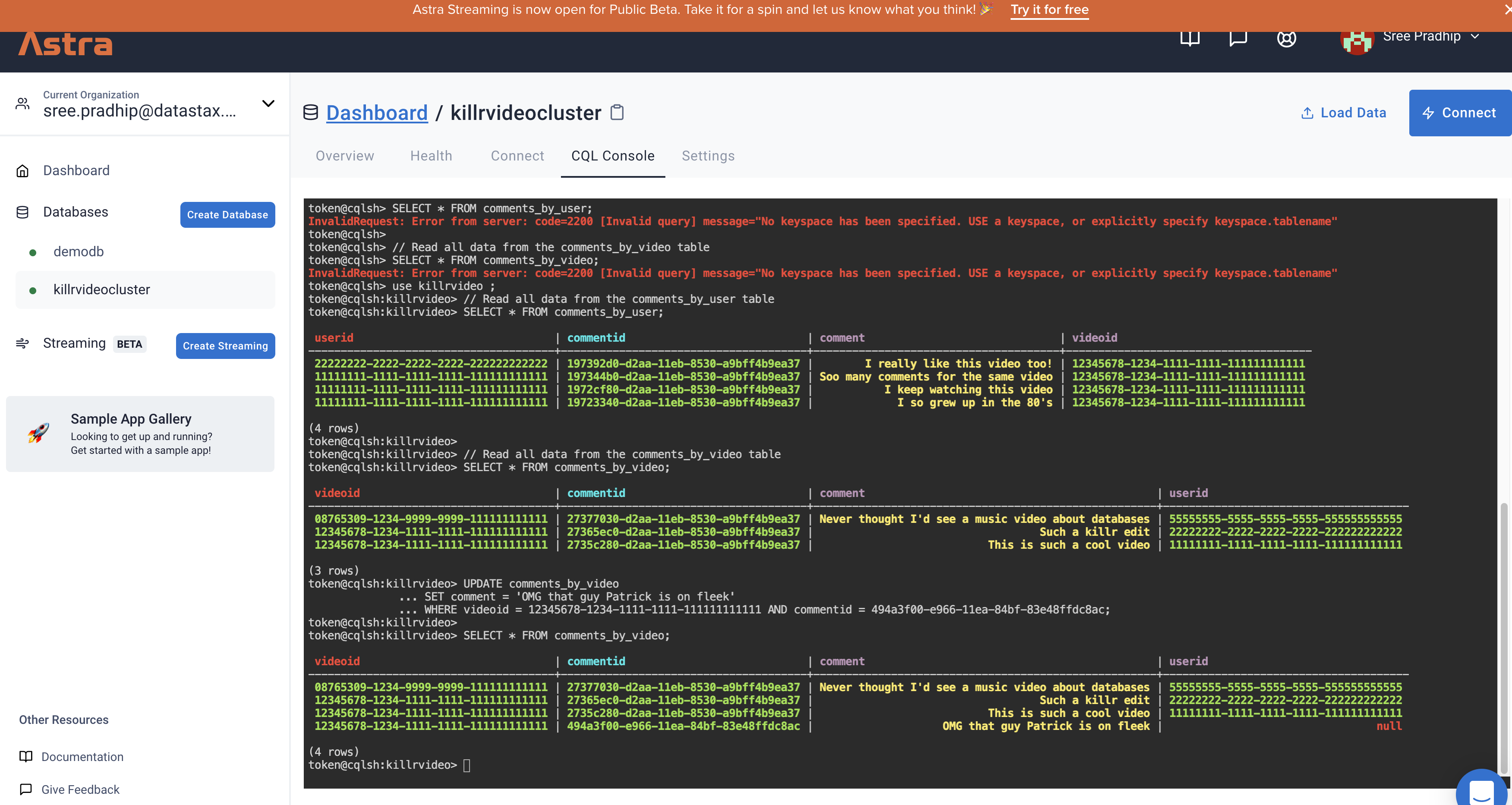 workshop-intro-to-cassandra · Issue #216 · datastaxdevs/workshop-intro-to-cassandra · GitHub