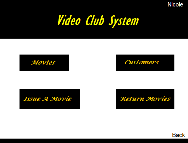GitHub - vavpan/VideoClubSystem