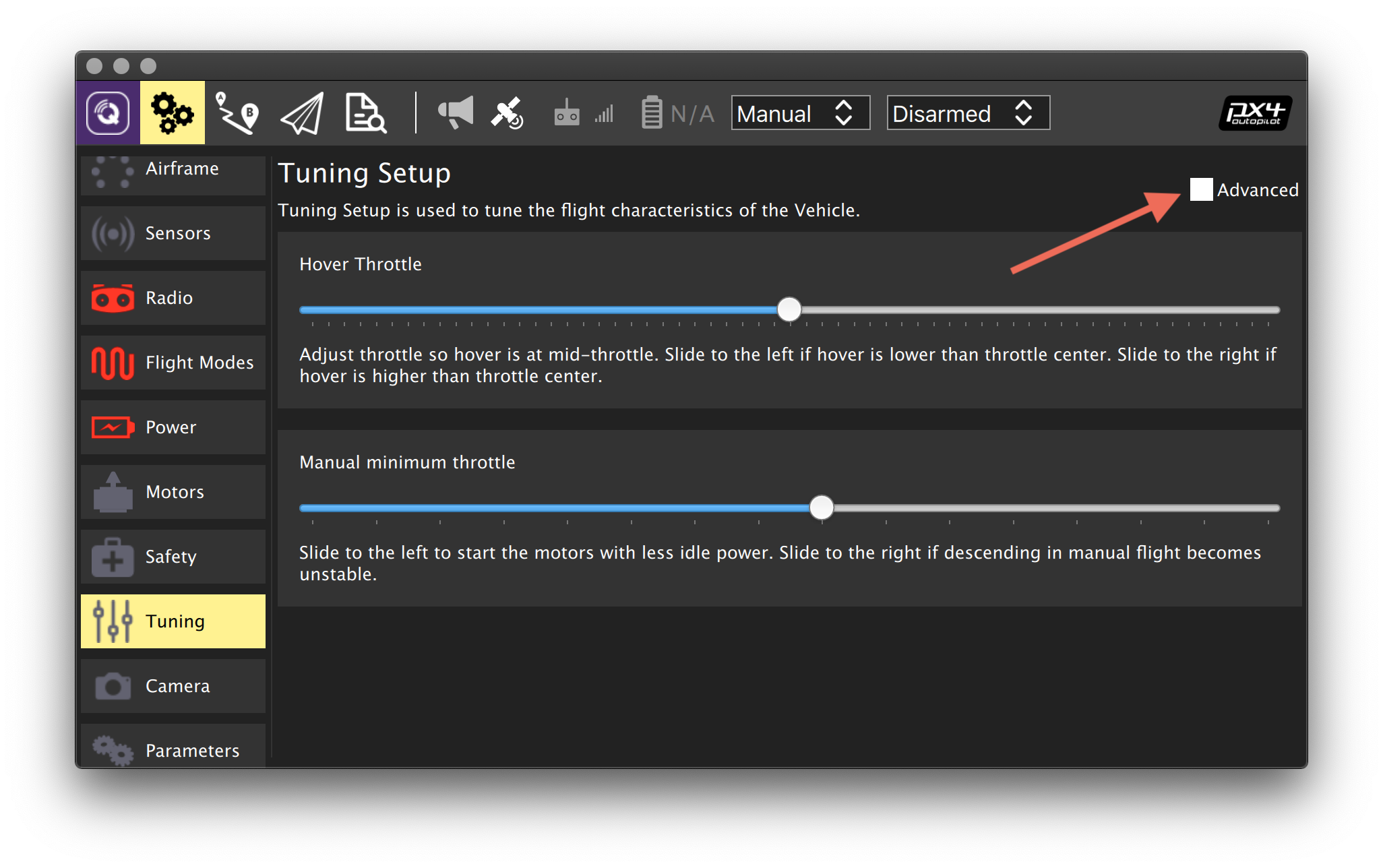 Advanced Tuning Setup Crashes QGC · Issue #7962 · mavlink/qgroundcontrol · GitHub