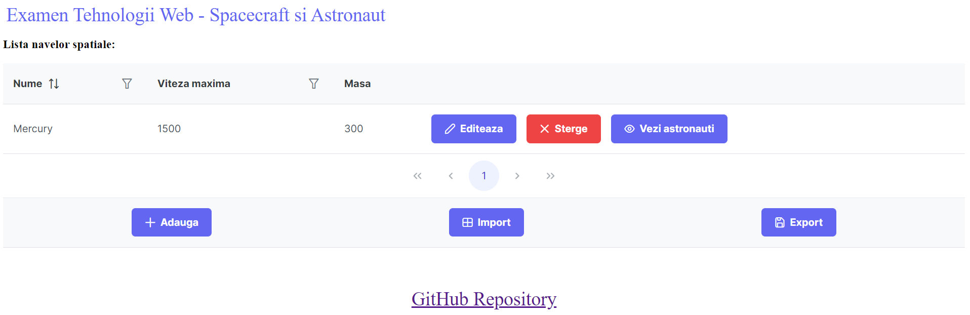 GitHub - denisa-iordache/Examen_TW_Spacecrafts_Astronauts: Proiectul realizat folosind React.js ...