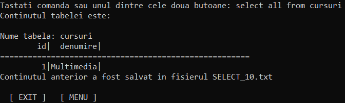 GitHub - denisa-iordache/Clona-SQLite-in-C-POO: Crearea propriului SGBD menit să reprezinte o ...