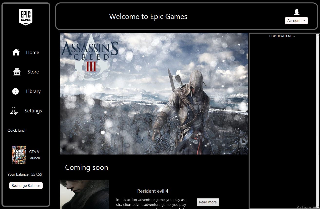 GitHub - shadlia/Epic-Games-Clone: This Java desktop application is a clone of the Epic platform ...